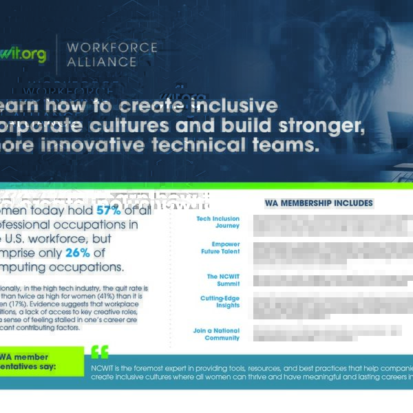 Development One-Pager | National Center for Women & Information Technology