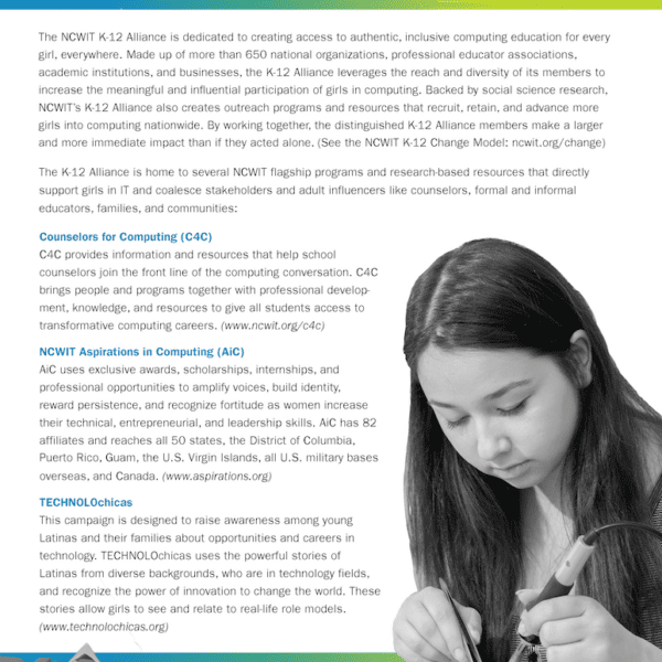 Development One-Pager | National Center for Women & Information Technology