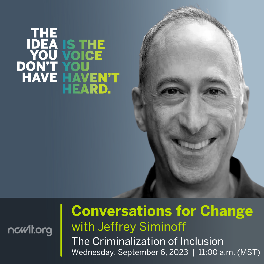 NCWIT Conversations for Change with Shijuade Kadree and Jeffrey ...